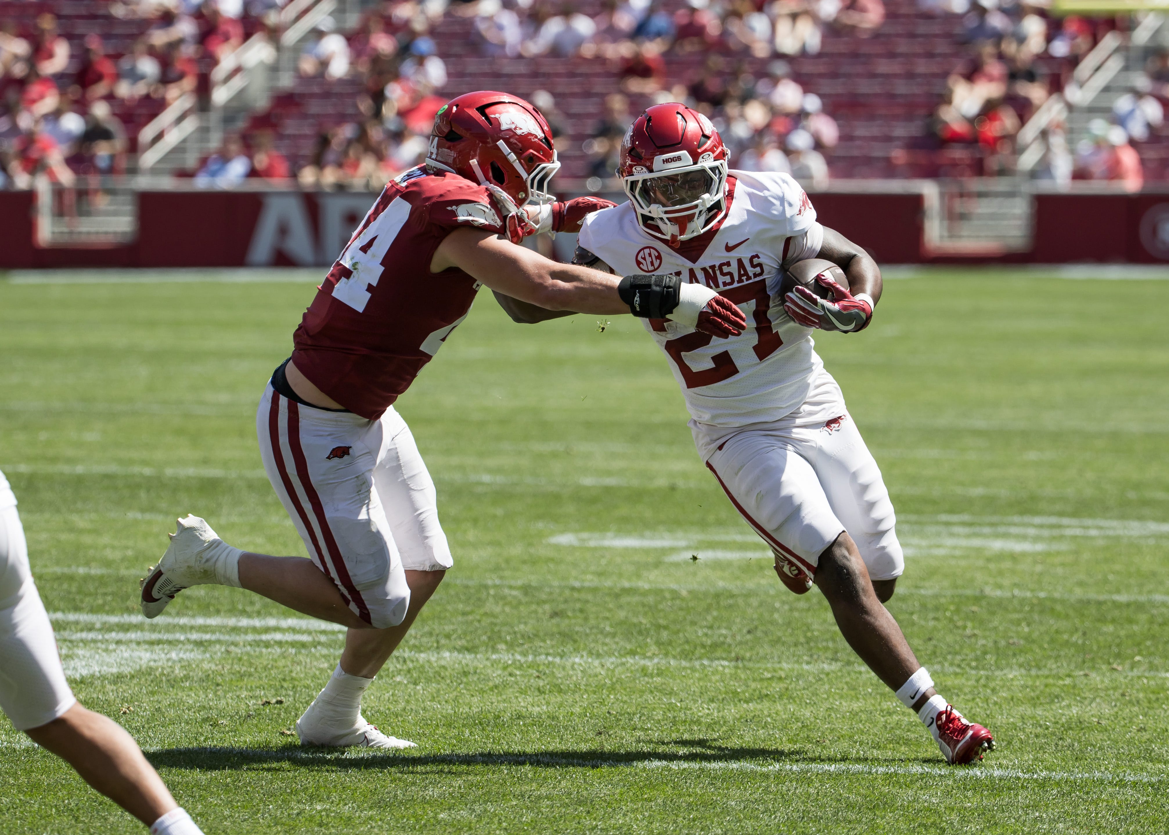 What we saw at Arkansas football Red-White Spring Game
