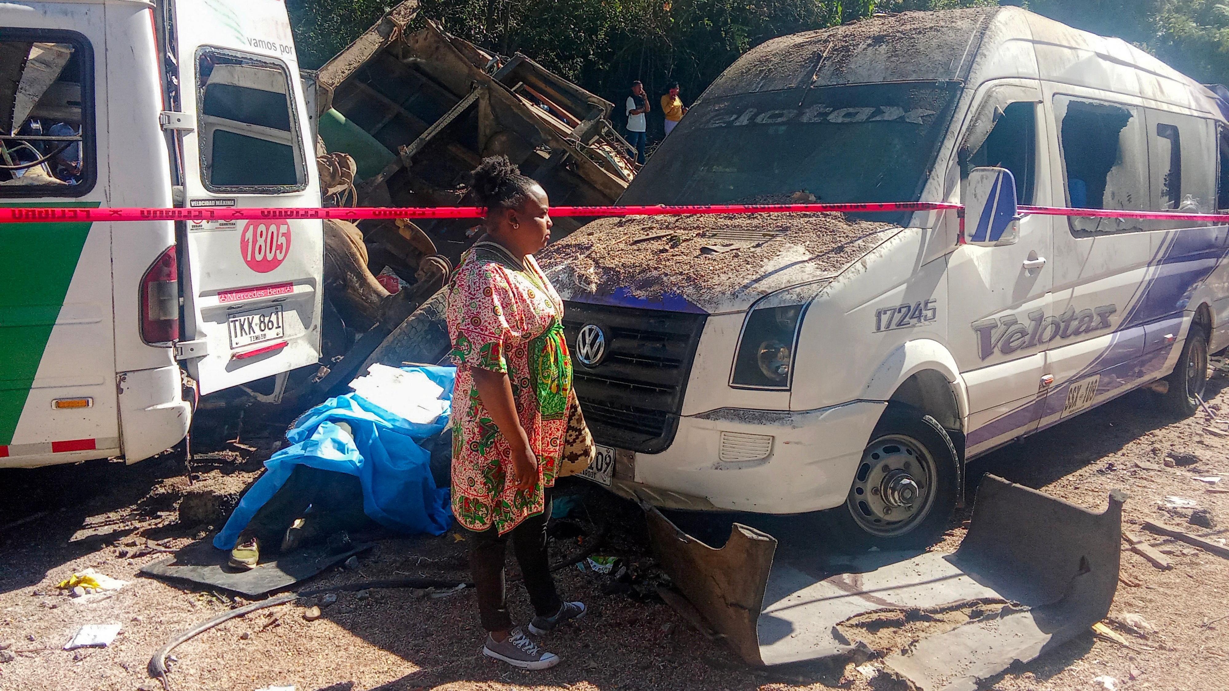 Colombian president says rebels responsible for highway bombing killing ...