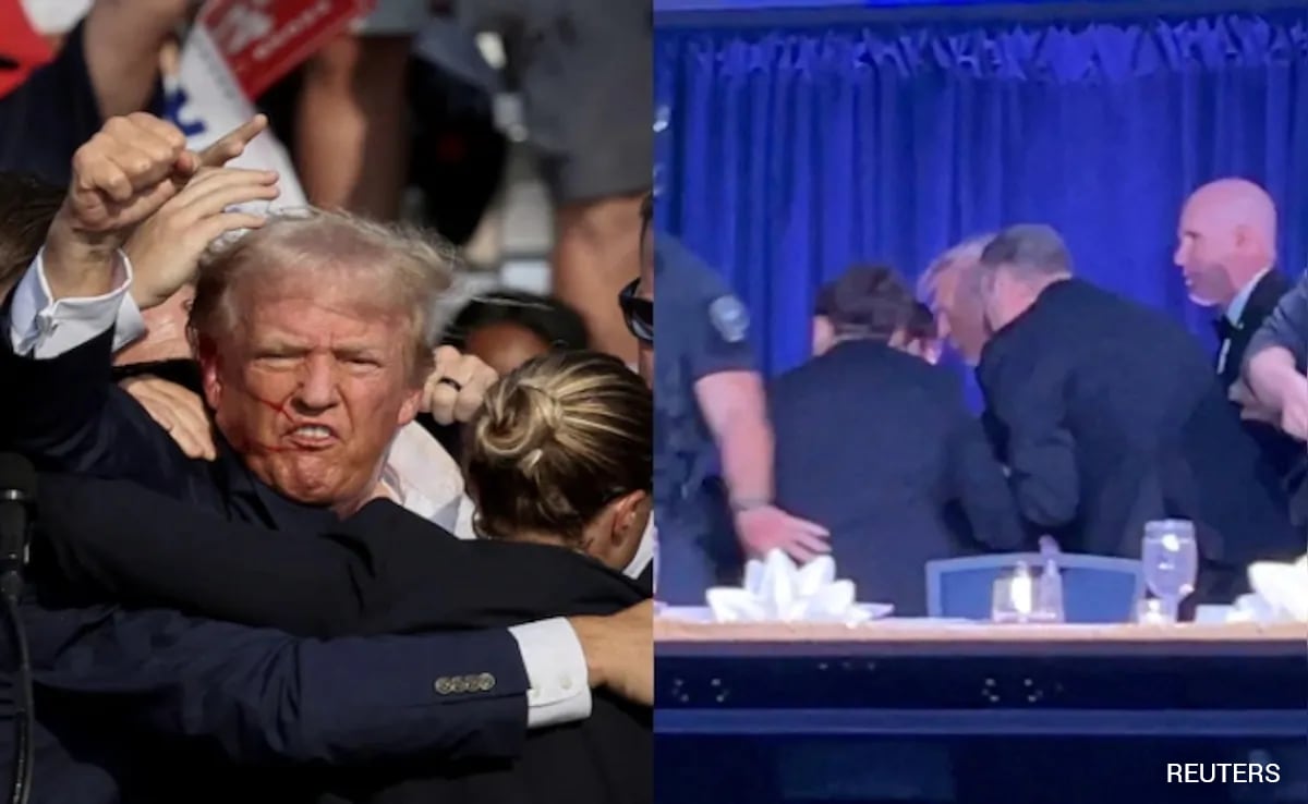 Trump evacuated after gunshots at event: A look at past threats, attempts