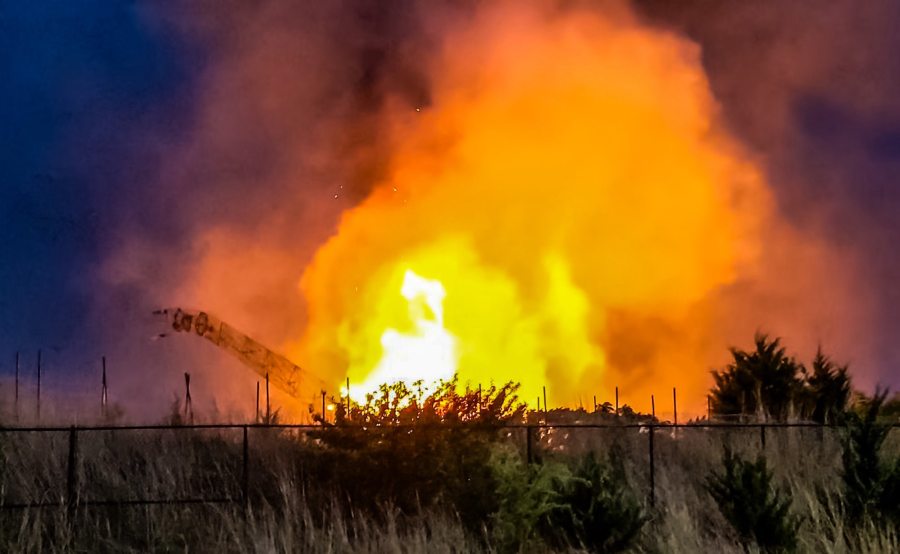 Kansas theme park looks to rebuild after 60-ton dinosaur goes up in flames