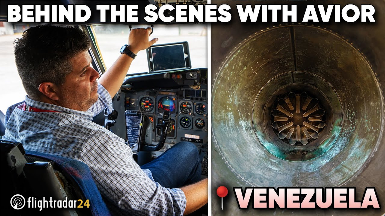 Avior pilot training, 737-200 maintenance & Flight Deck to Caracas!