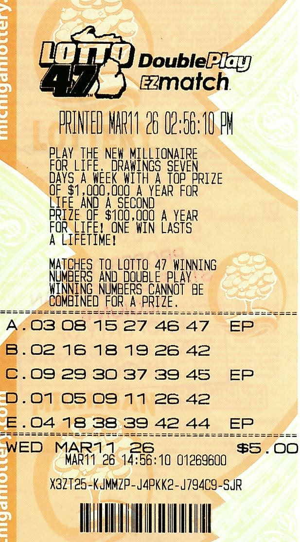 Where the biggest Michigan Lottery prizes in March were sold