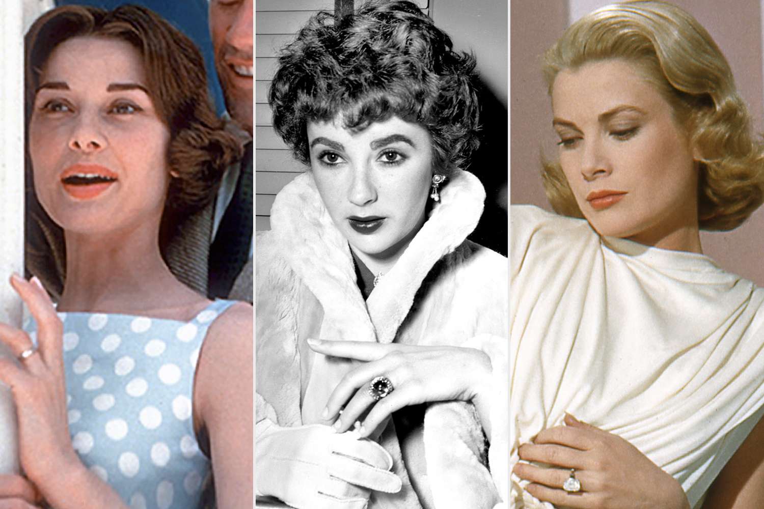 Was Grace Kelly, Audrey Hepburn or Elizabeth Taylor's engagement ring ...