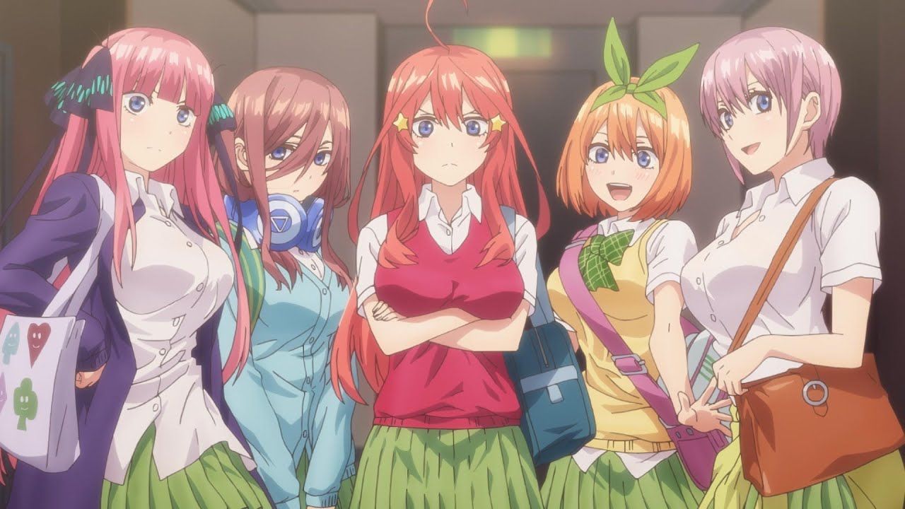 Crunchyroll completes The Quintessential Quintuplets anime collection ...