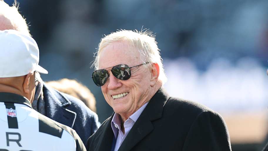 Jerry Jones drops legendary quote on trading with rival Eagles after draft