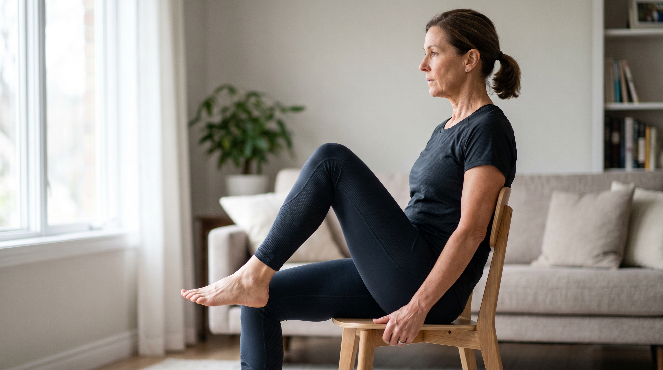 5 chair exercises that build core strength faster than planks after 50