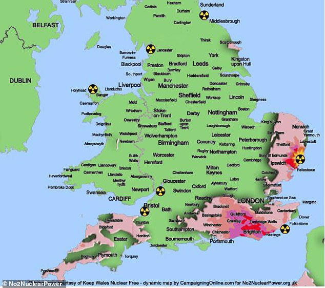 What would happen if the Chernobyl disaster happened in Britain?