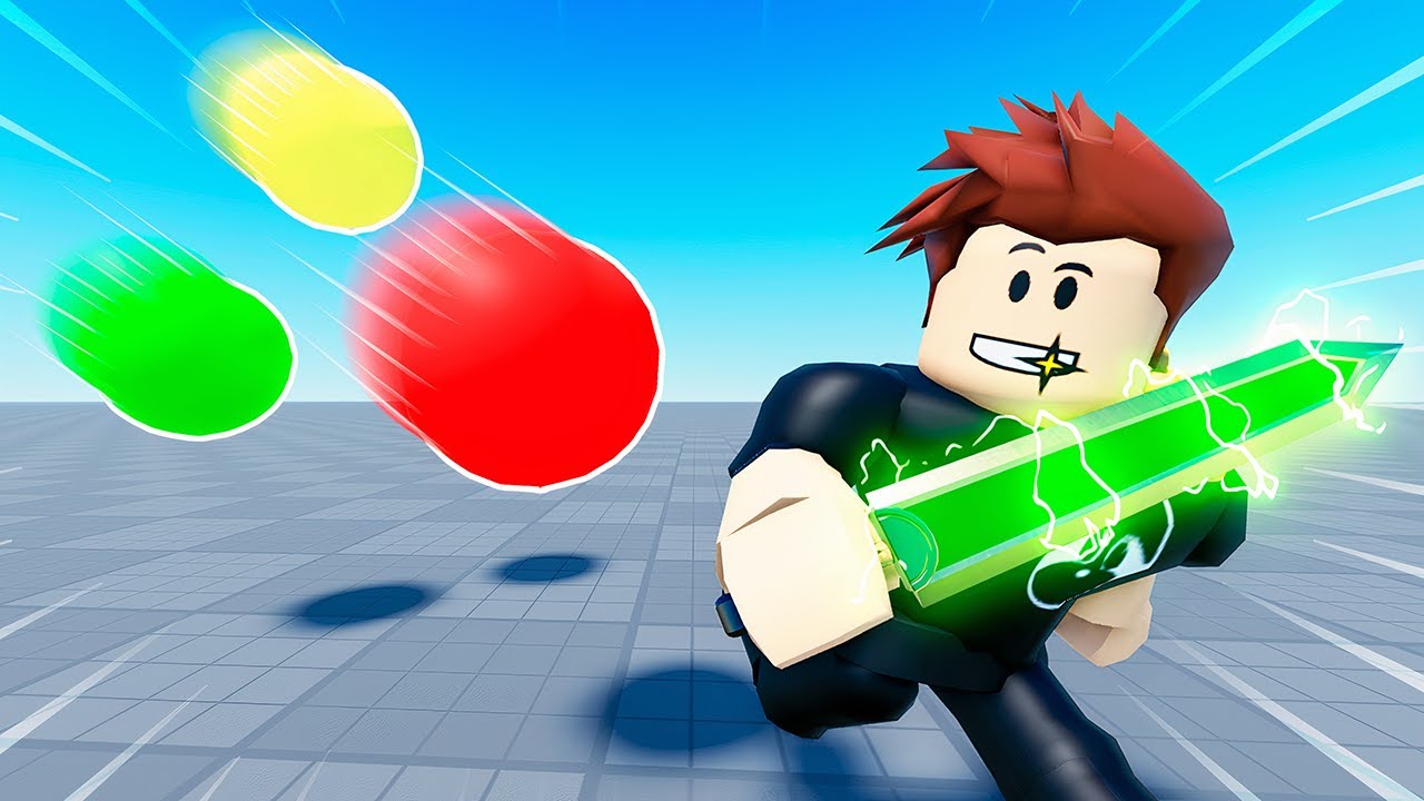 Survive this chaotic modded blade ball arena