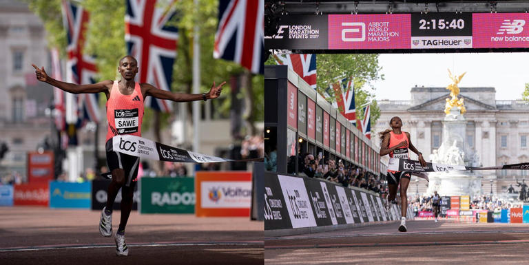 Here are the results from the 2026 London Marathon