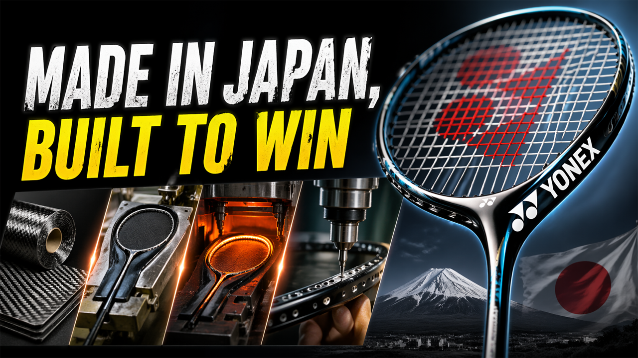 Inside Japan: How Yonex rackets are crafted to perfection