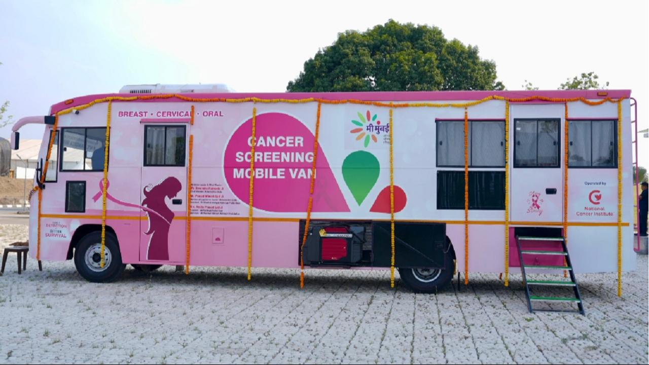 Mobile cancer screening van launched in Nagpur to reach rural areas