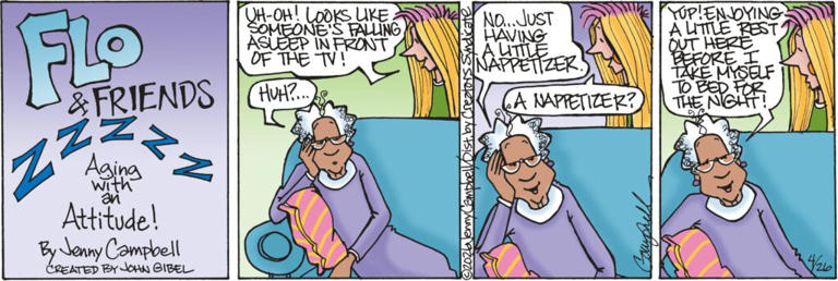 The latest 'Flo and Friends' comics by Gibel and Campbell