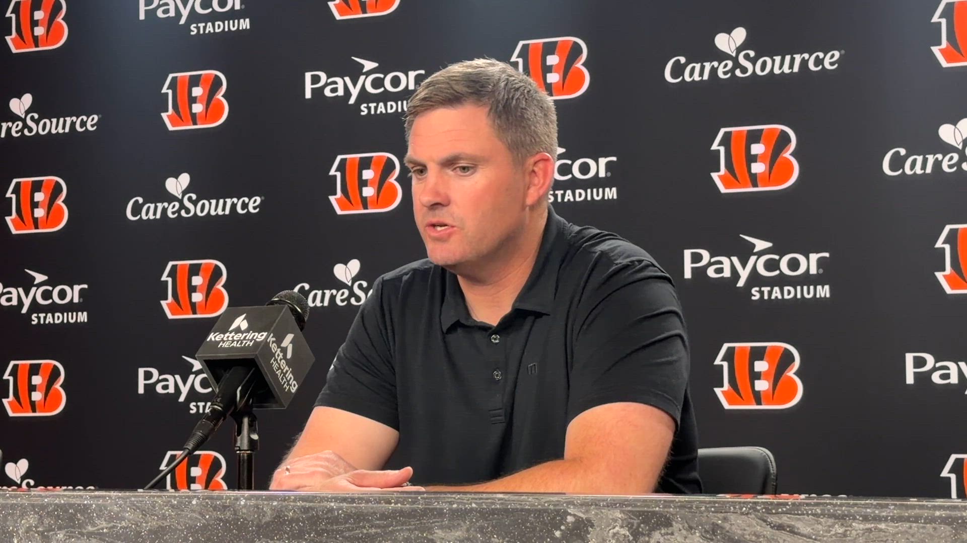 Zac Taylor on Bengals' defensive line depth following 2026 NFL Draft