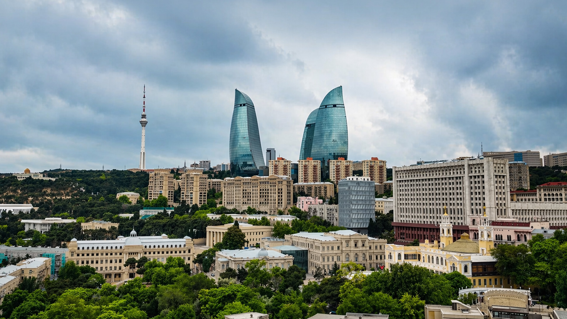 Why does this city look unique?