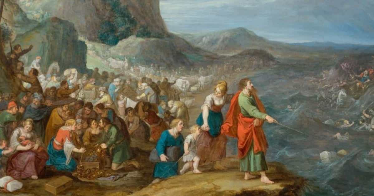 Archaeological evidence that convinces some scholars Moses parted the ...