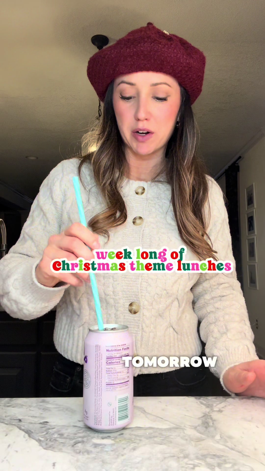 Holiday meal prep naturally green bread for themed lunch box