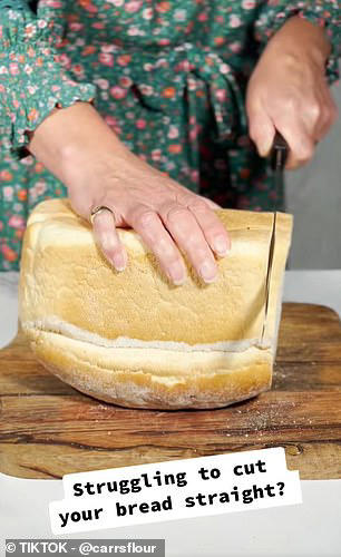 You're slicing your bread wrong! Experts say you should turn your loaf ...