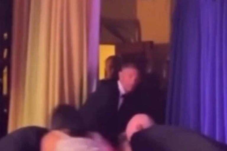 Trump falls over in Washington shooting terror chaos as he's rushed ...