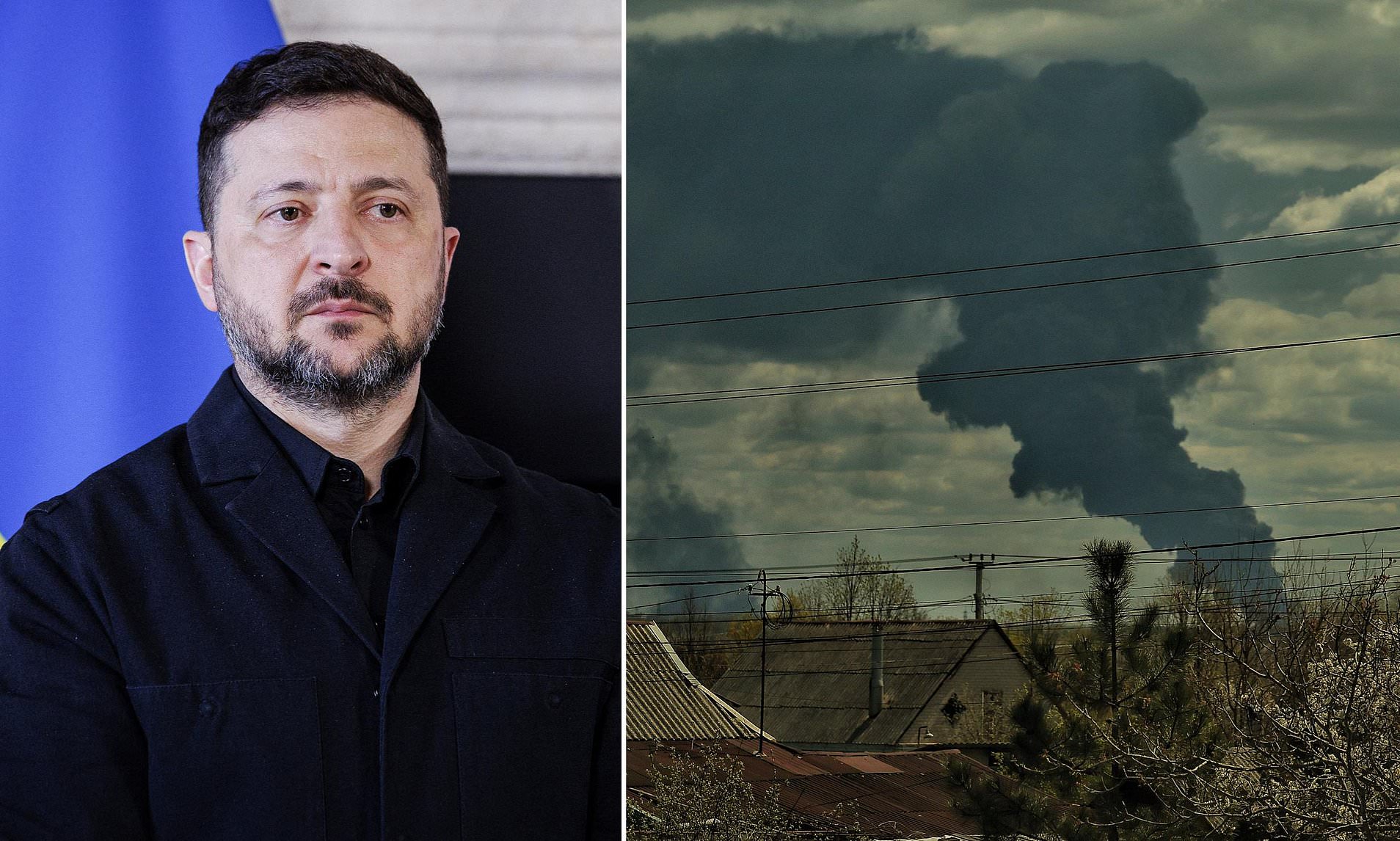 Zelensky accuses Putin of 'nuclear terrorism' on 40th anniversary of ...