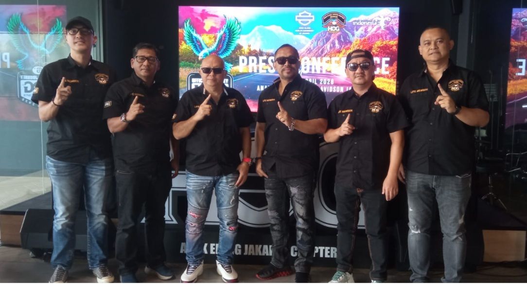 165 member HOG Anak Elang Jakarta Chapter siap ngegas ke Bali, ini rute ...