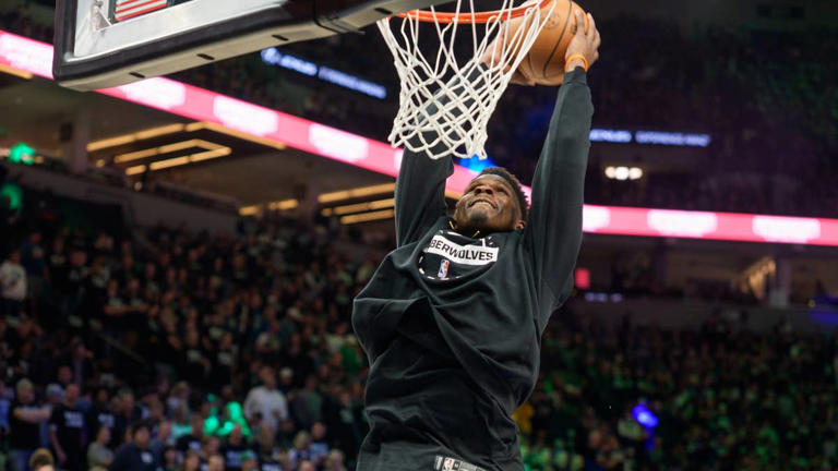 Anthony Edwards’ playoff return still up in air after latest ...