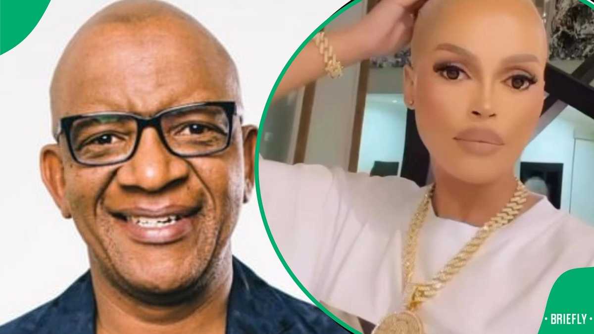Lebo M's new wife has reportedly been admitted to hospital