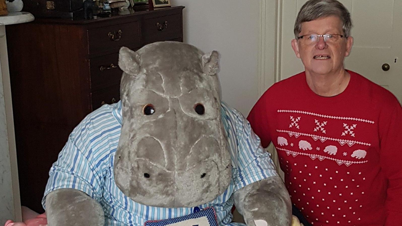 Hippo collection being sold for wildlife charity