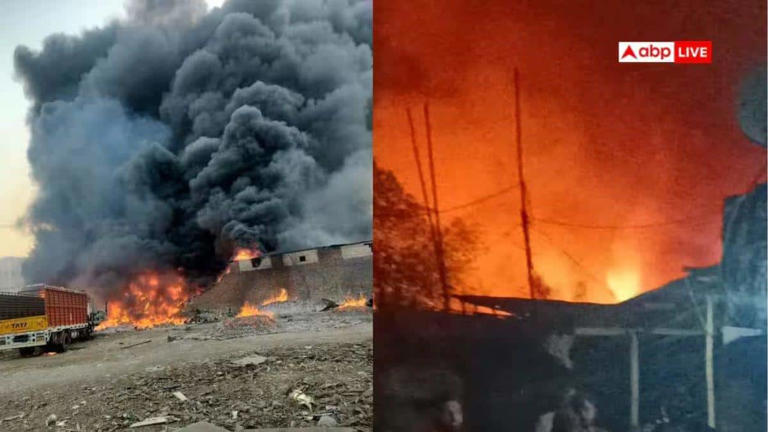 Massive fire engulfs 150 slums near Sikanderpur metro station in ...