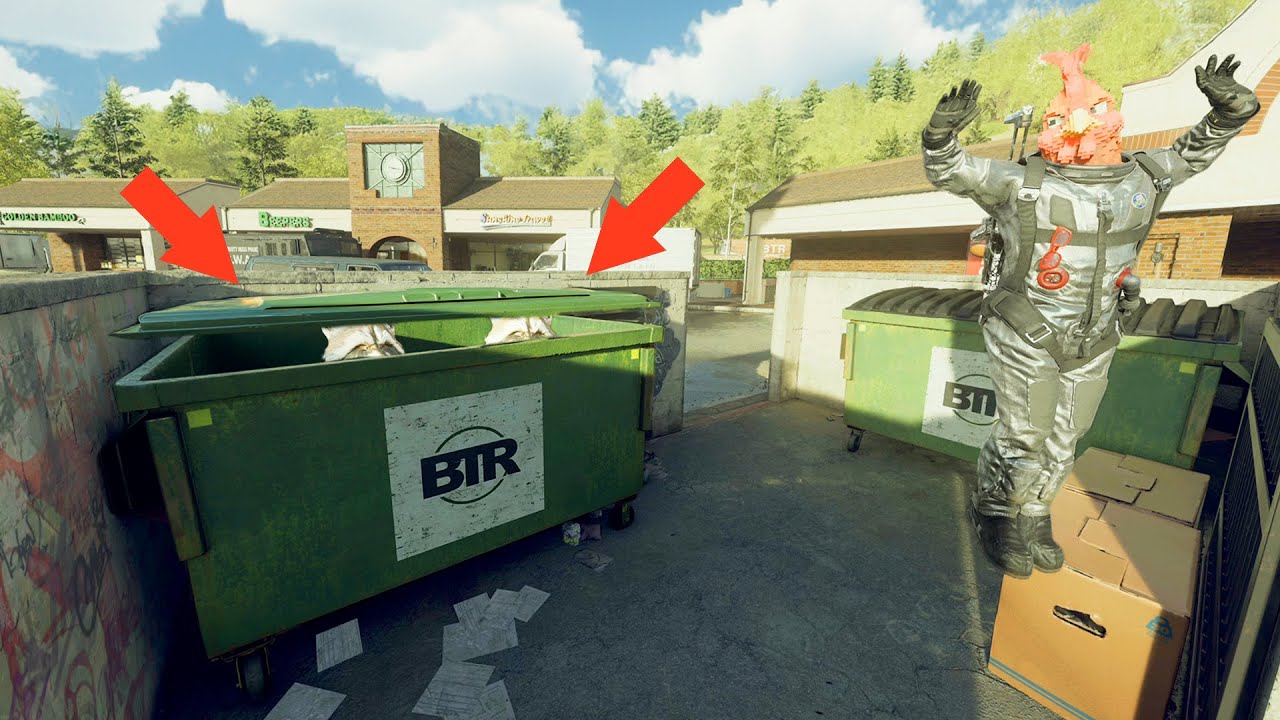 New insane secret glitch spot inside the dumpster on Black Ops 6?