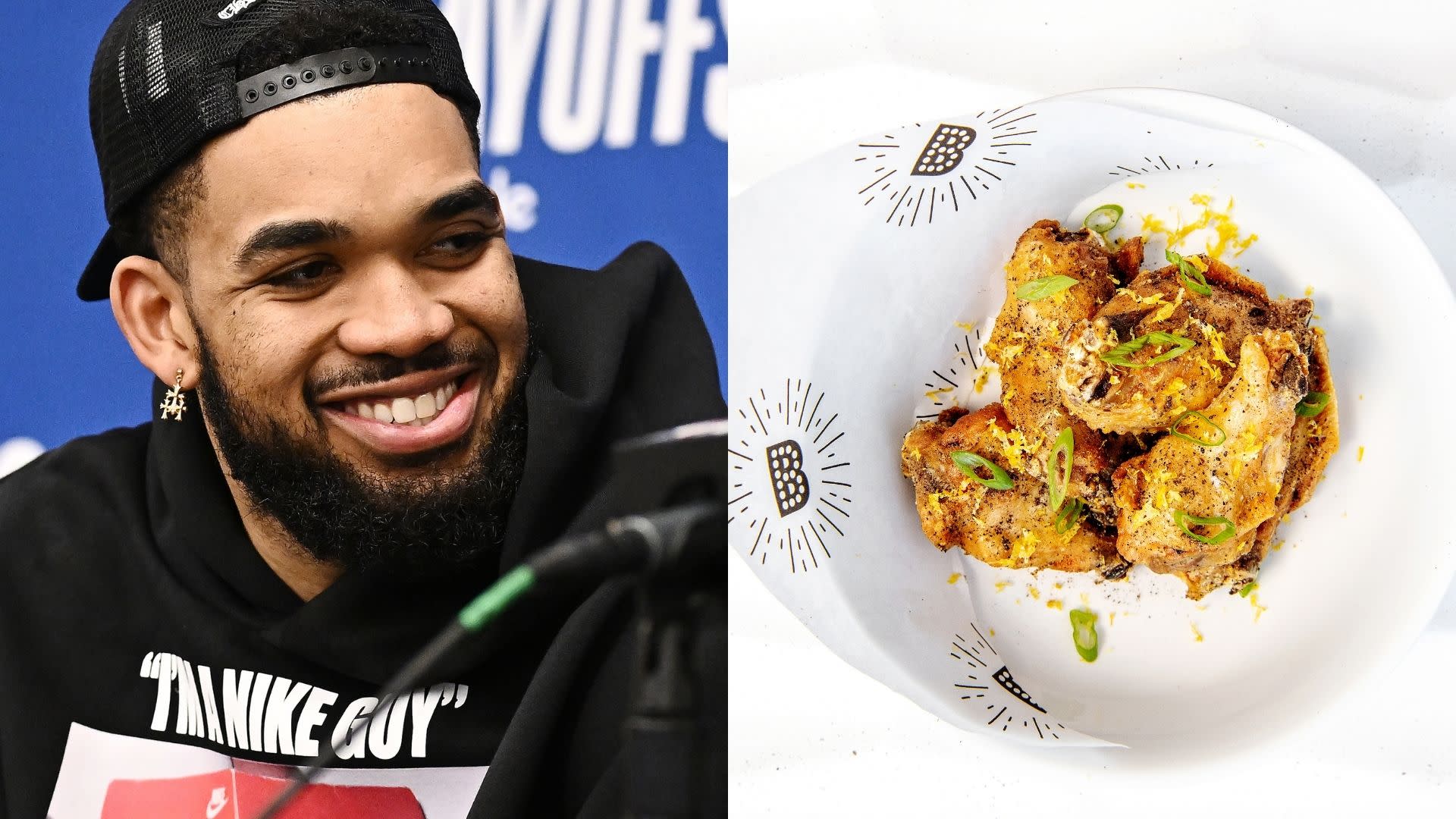 Karl-Anthony Towns celebrates Knicks triple-double with Magic City ...