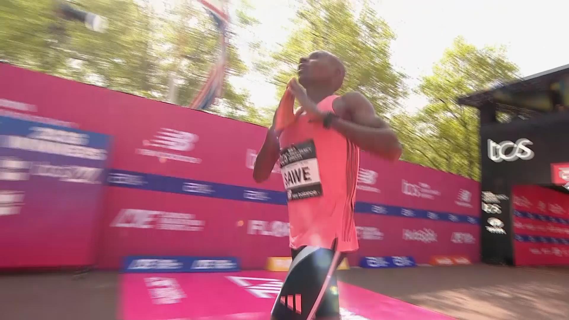 Moment: History made as Sawe is first to run sub 2-hour marathon