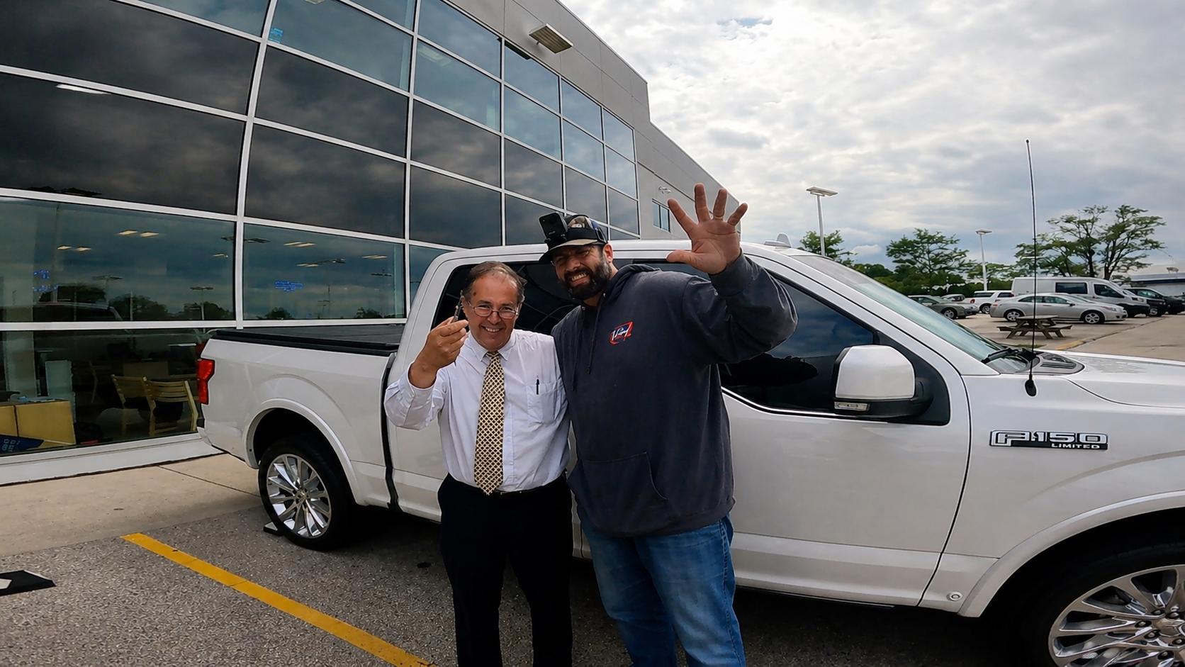 The F-150 is finally registered and ready to go