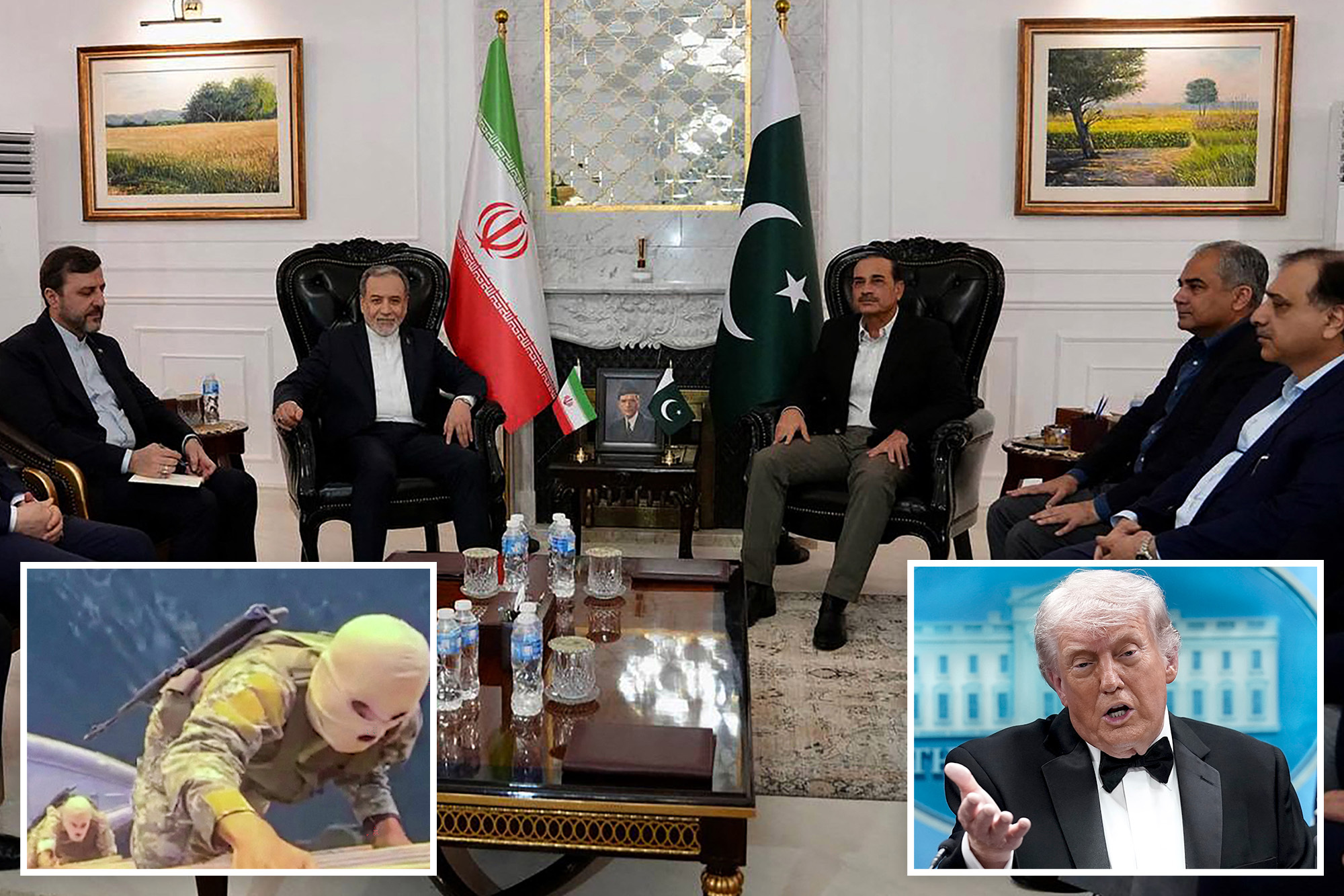 Top Iranian negotiator arrives in Pakistan after regime skipped peace ...