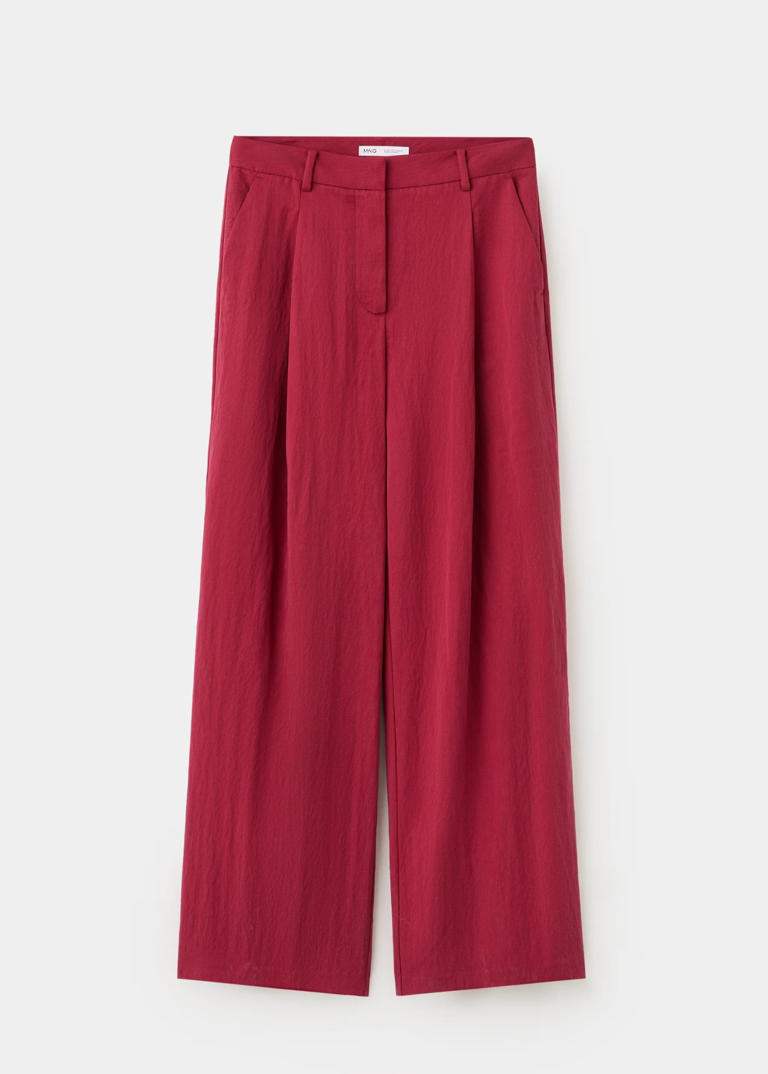 Por qué las expertas en moda agotarán este conjunto fluido de Mango con ...