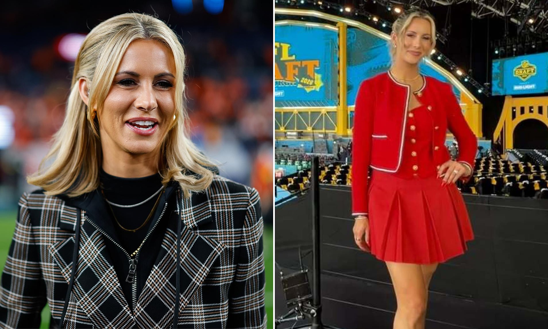 Glamorous ESPN host Laura Rutledge leaves fans in awe with bold NFL ...