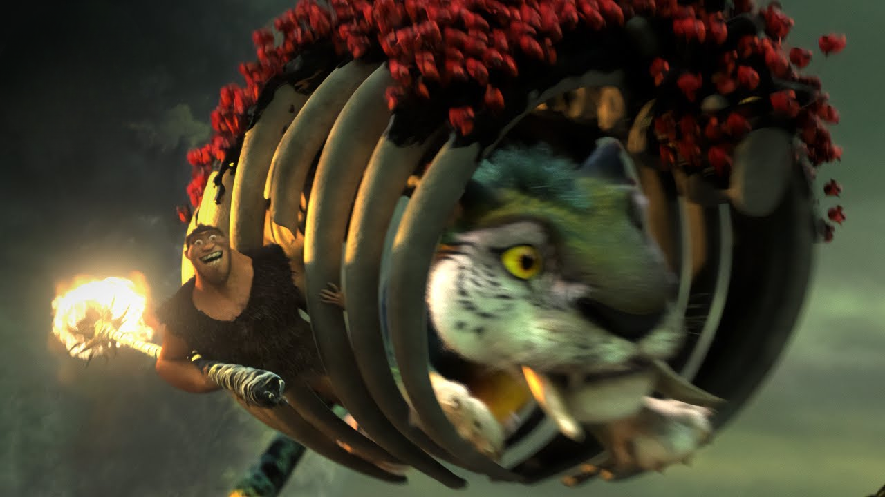 Grug arrives at Tomorrow the Croods