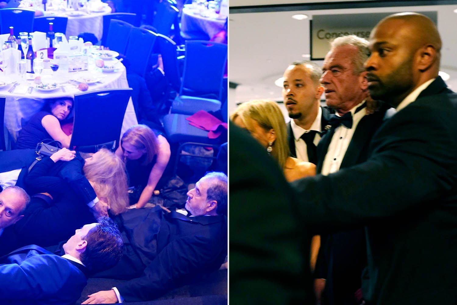 Kerry Kennedy shielded by Rep. Jamie Raskin on the floor while brother ...