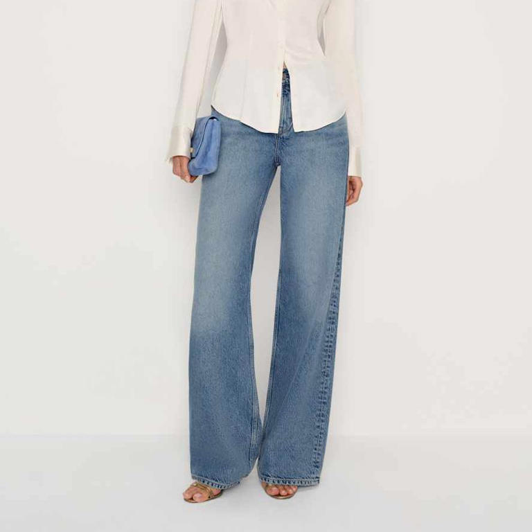 Katie Holmes reveals the best formula for elevating wide-leg jeans ...
