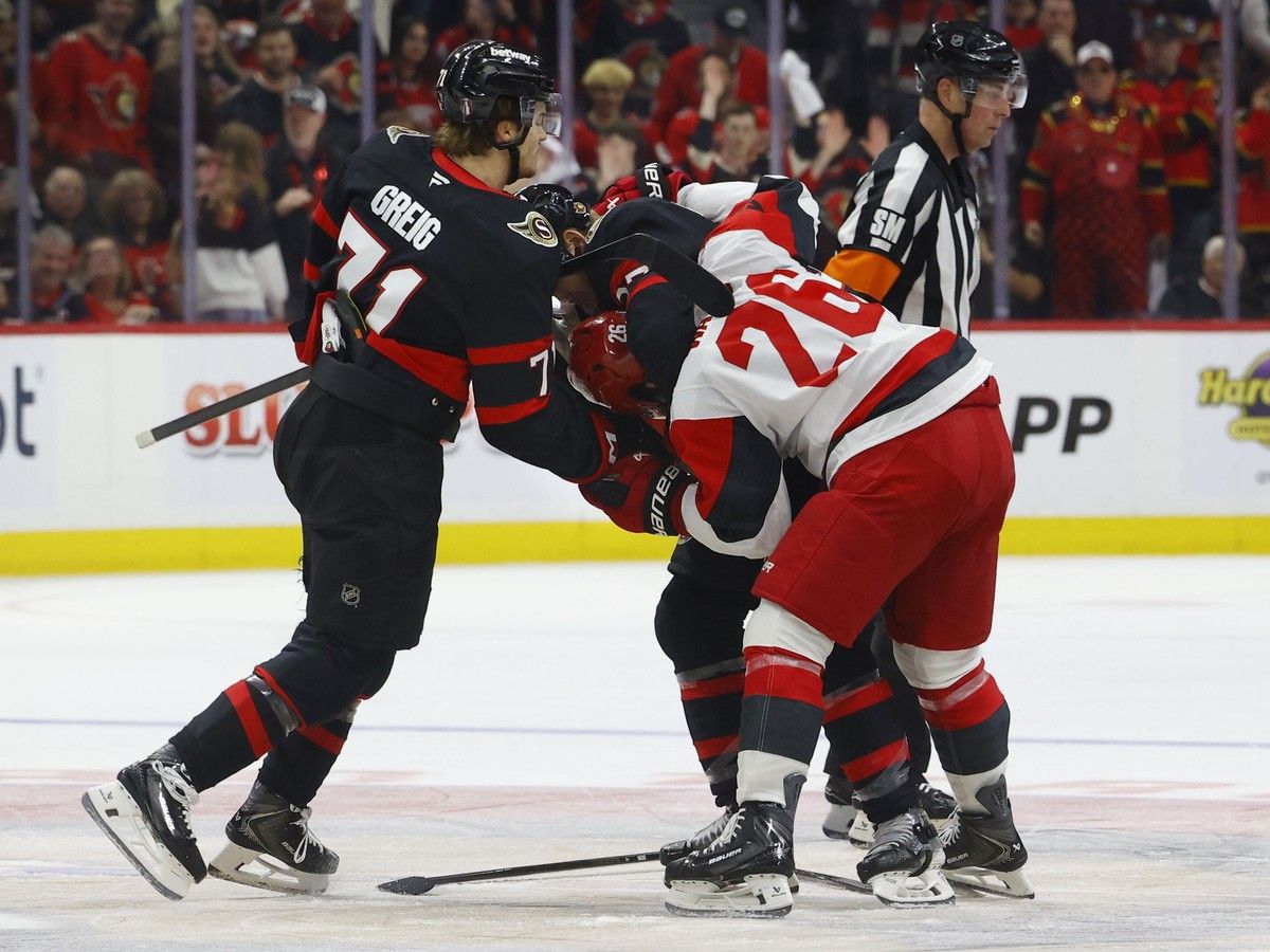 Ridly Greig's 'gutless' sucker-punch lands Senators winger a hearing ...