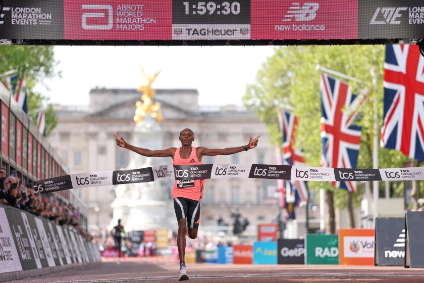 Sabastian Sawe breaks fabled two-hour marathon barrier, shatters world ...