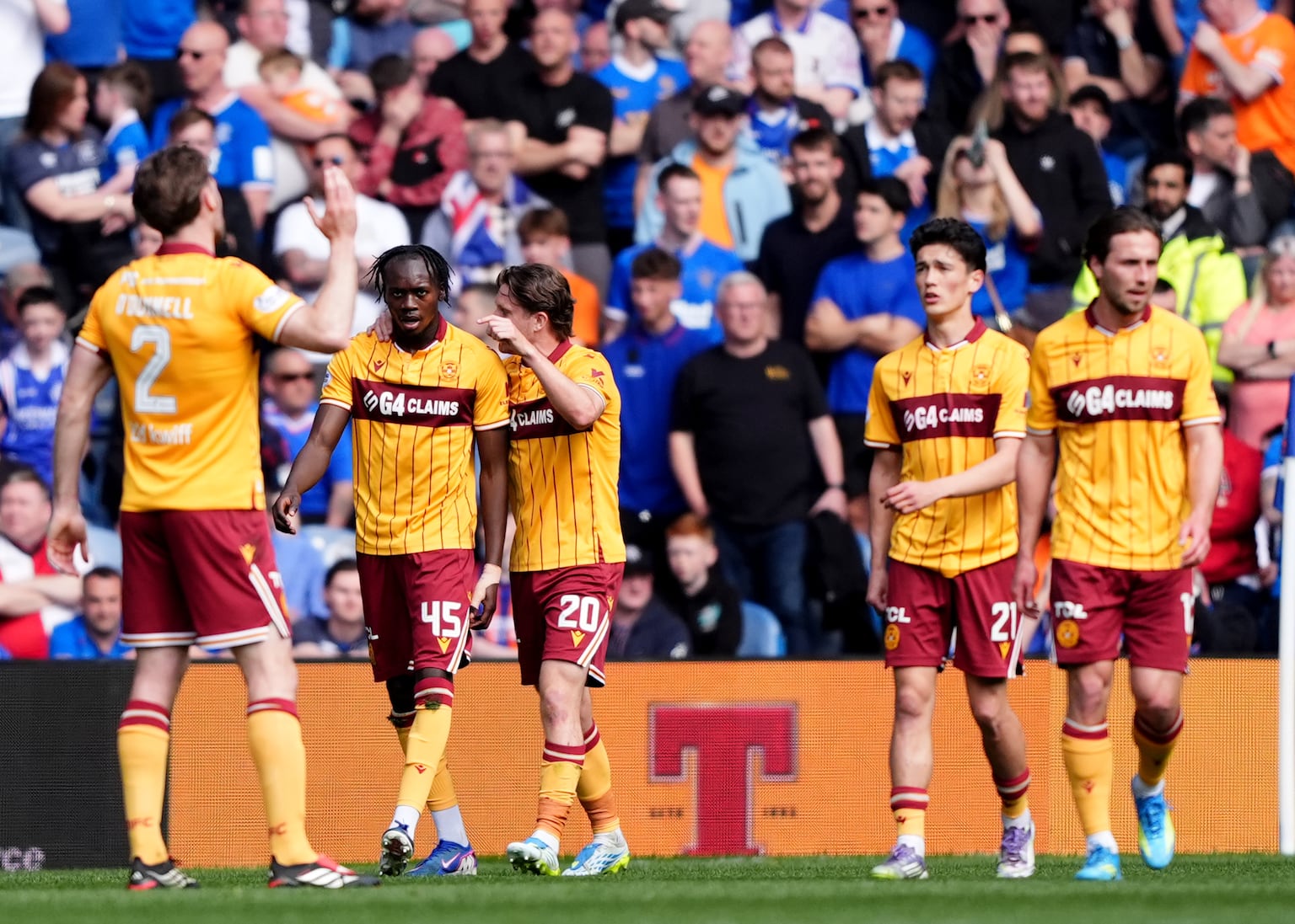 Motherwell deal Rangers title setback with thrilling win at Ibrox