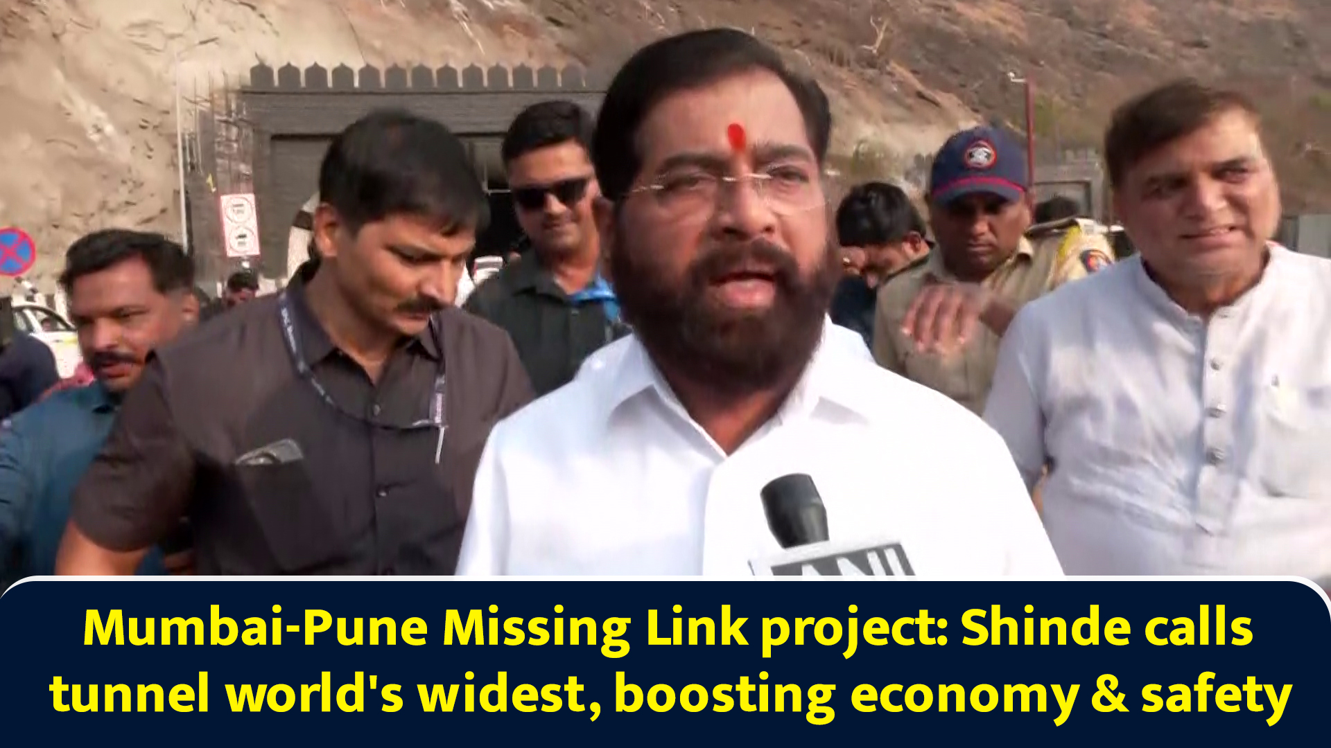 Mumbai-Pune missing link project: Shinde calls tunnel world's widest ...