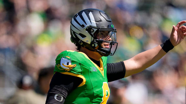 Dylan Raiola stops short of calling Oregon 'Quarterback University'