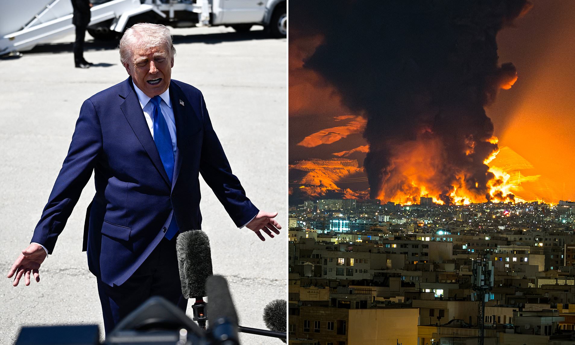 Trump faces three tough choices on Iran war as he claims oil pipelines ...