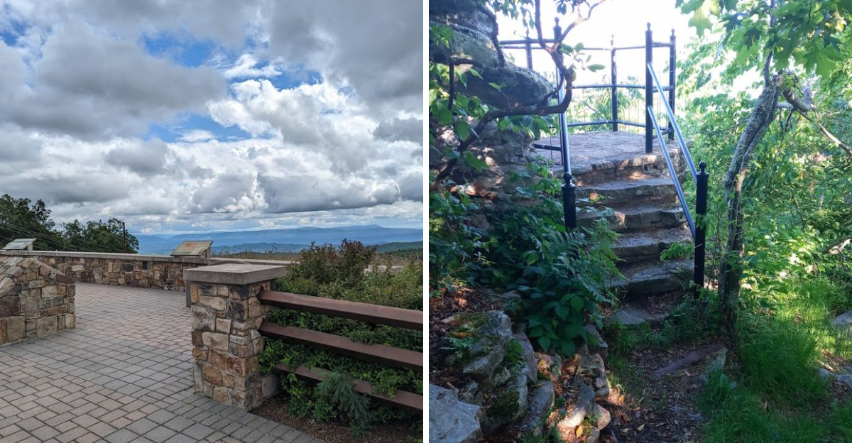This 2.4 mile Virginia loop offers a view of Shenandoah Mountain ...