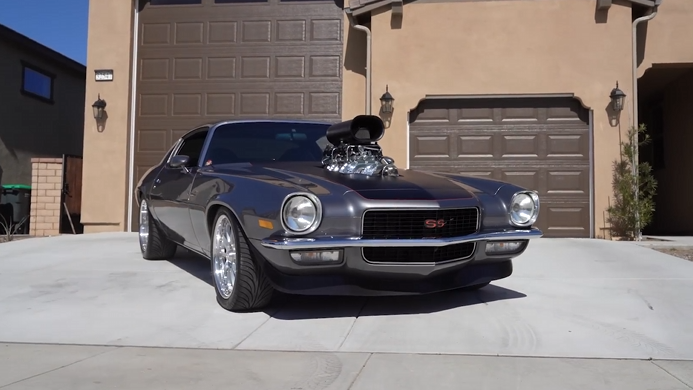 This old Camaro isn’t stock anymore