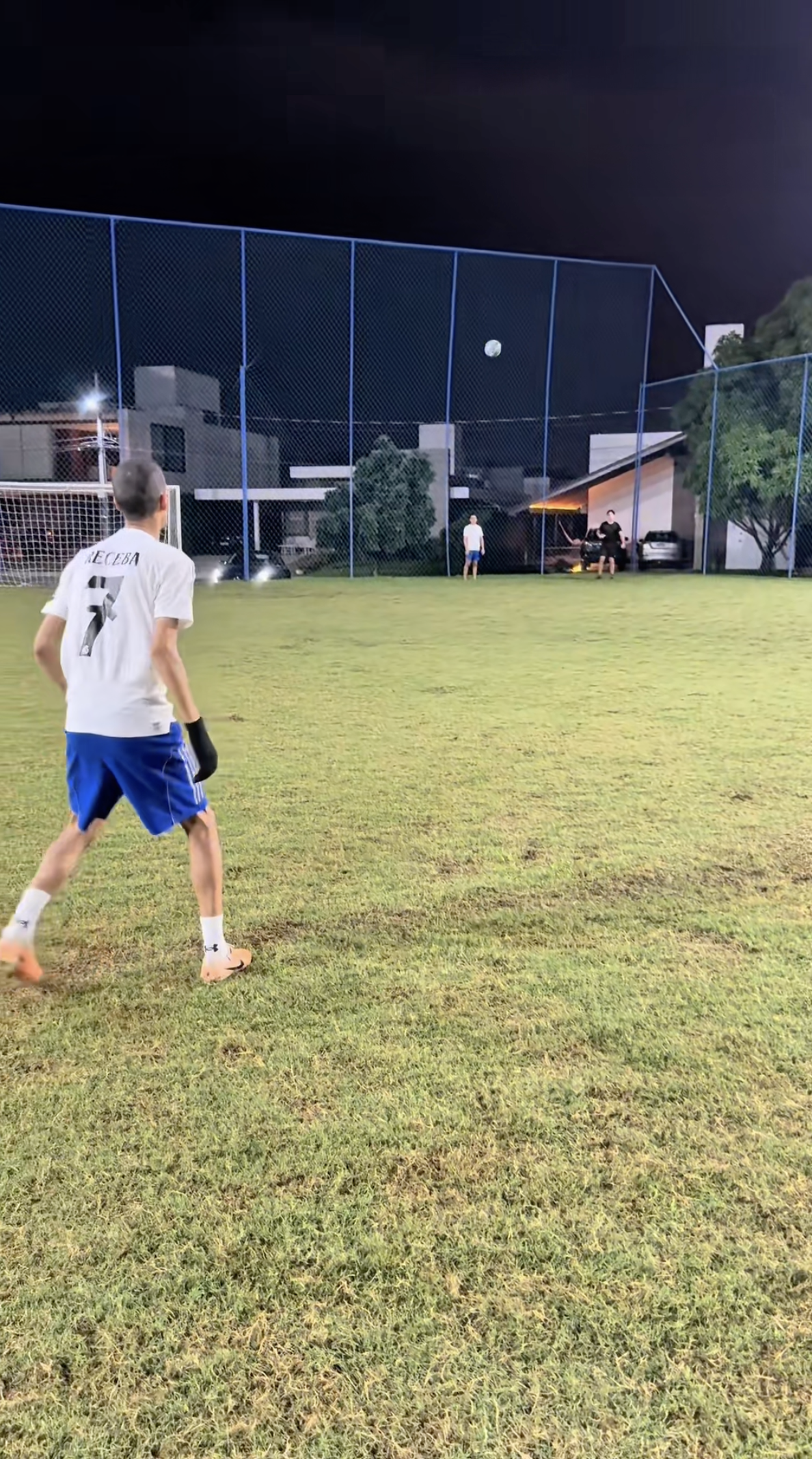 Treino no campinho como antigamente