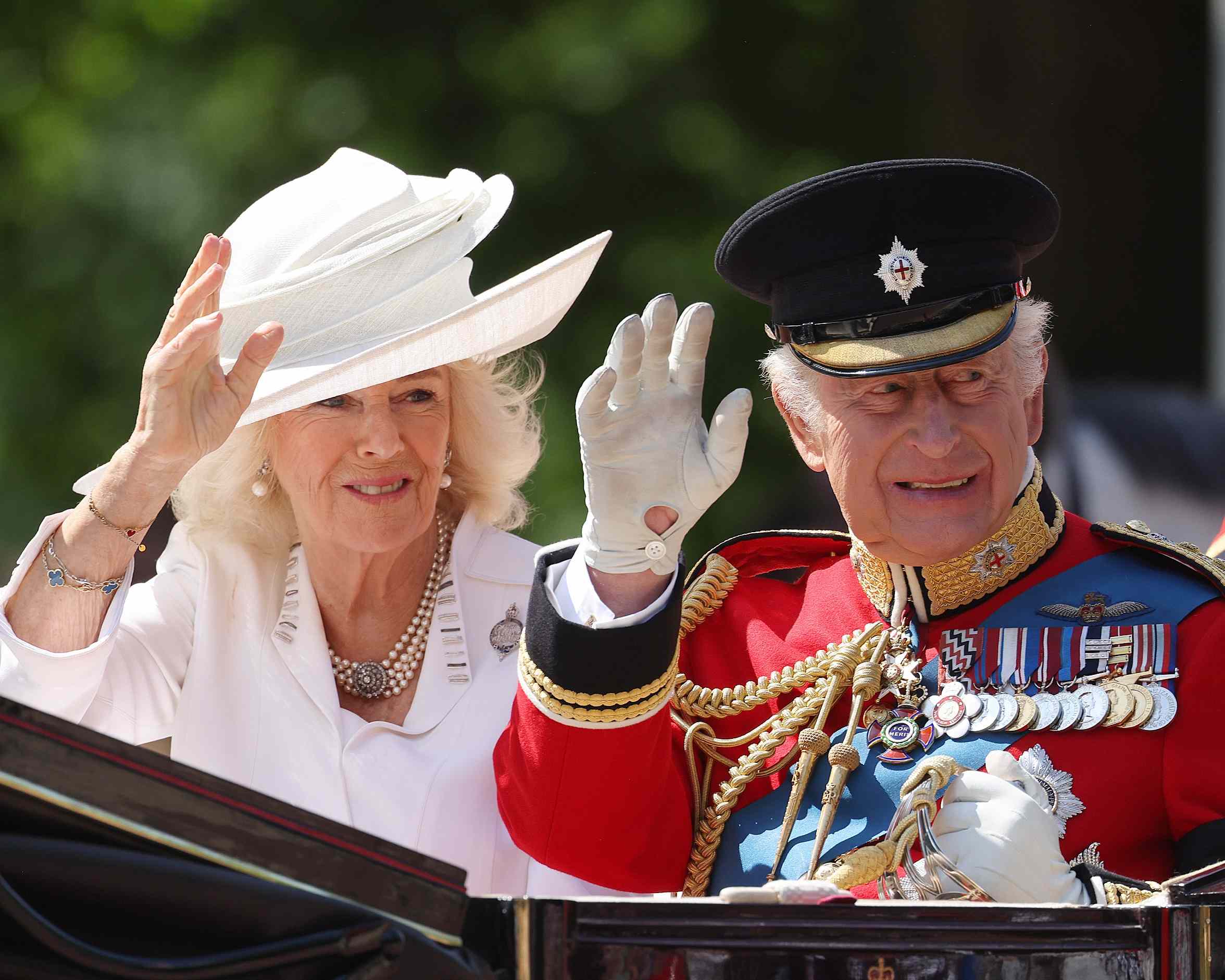 Kate Trooping The Colour