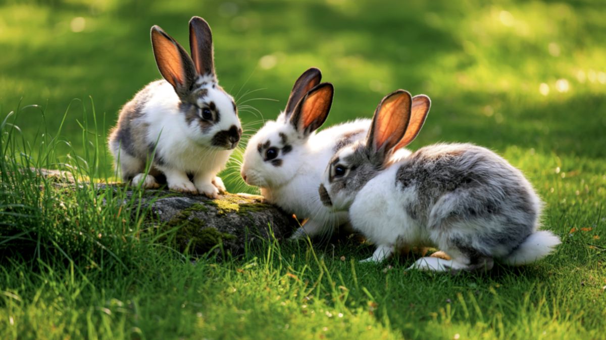Rabbits as charming companions rather than just a meal