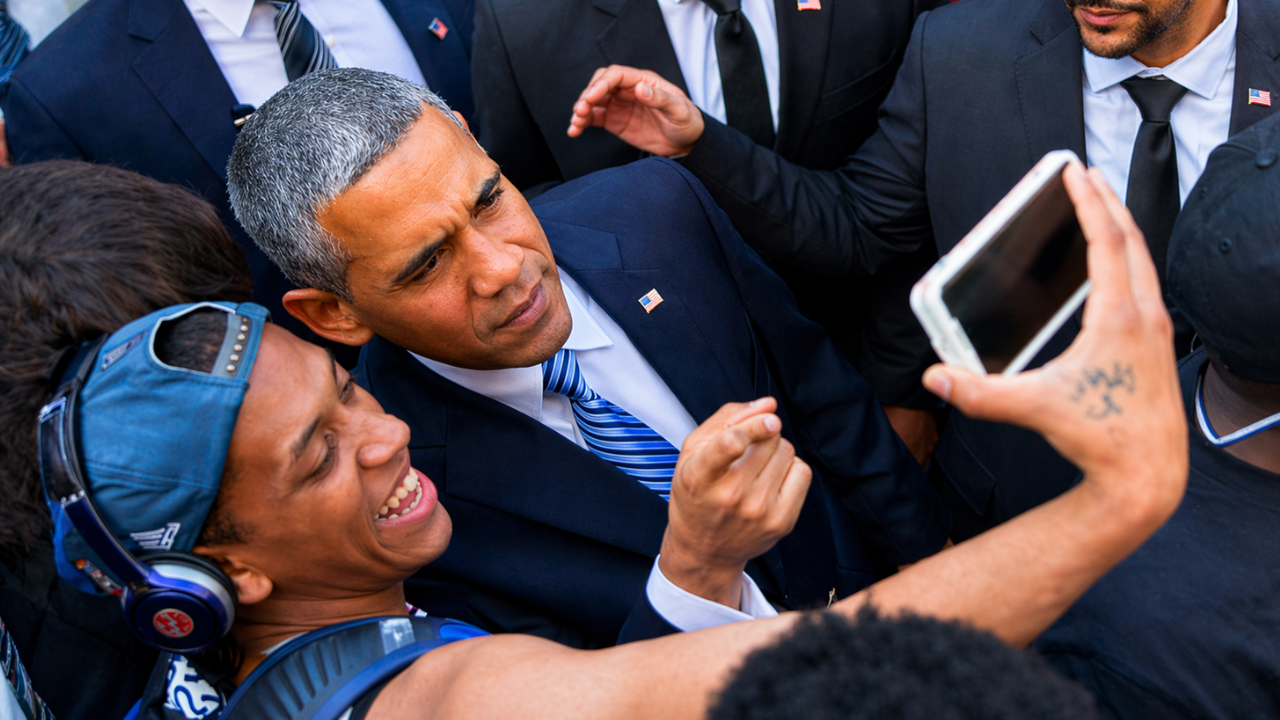 Public reactions to fake Barack Obama in NYC